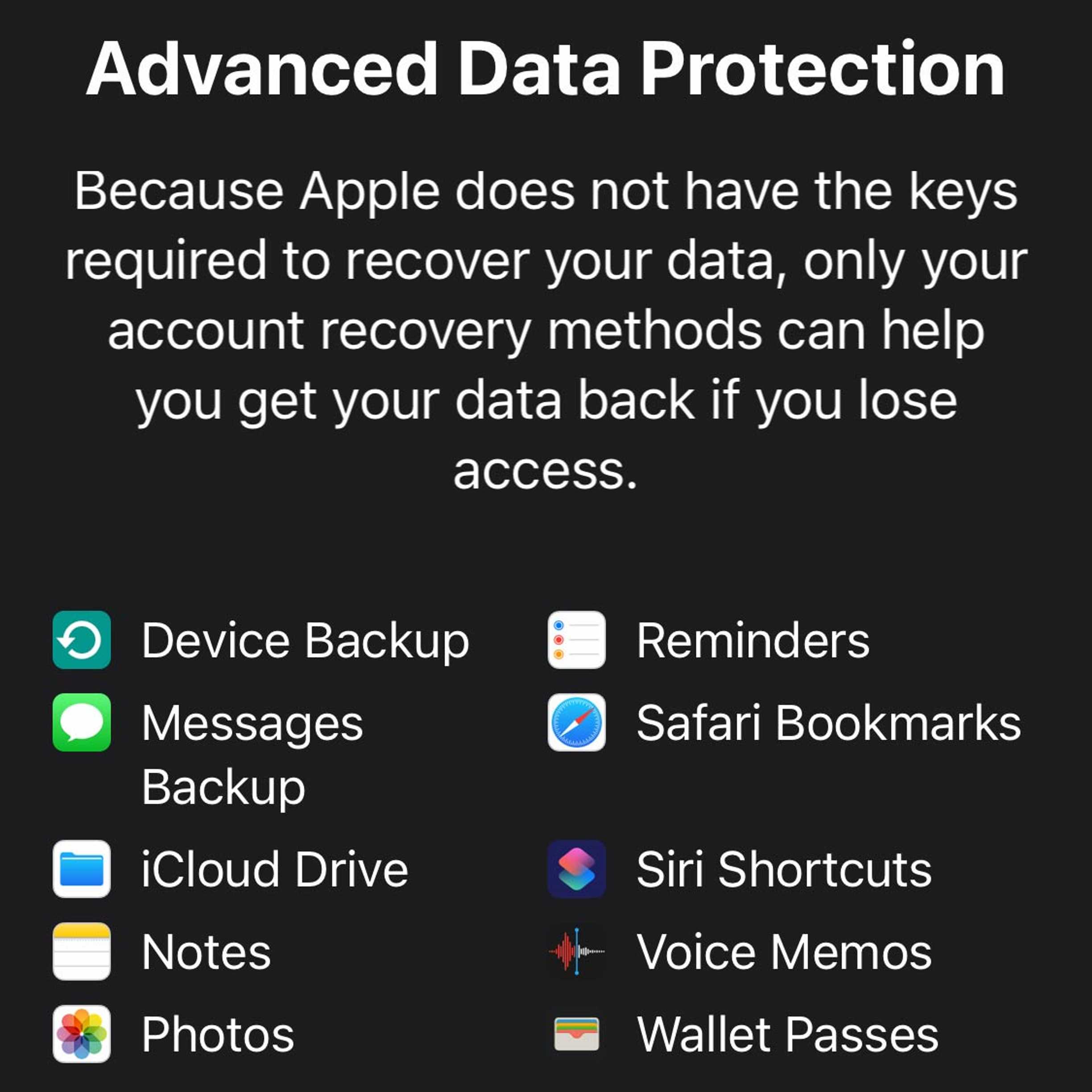 Advanced Data Protection + Vaporizes Shared Albums - Ricky de Laveaga